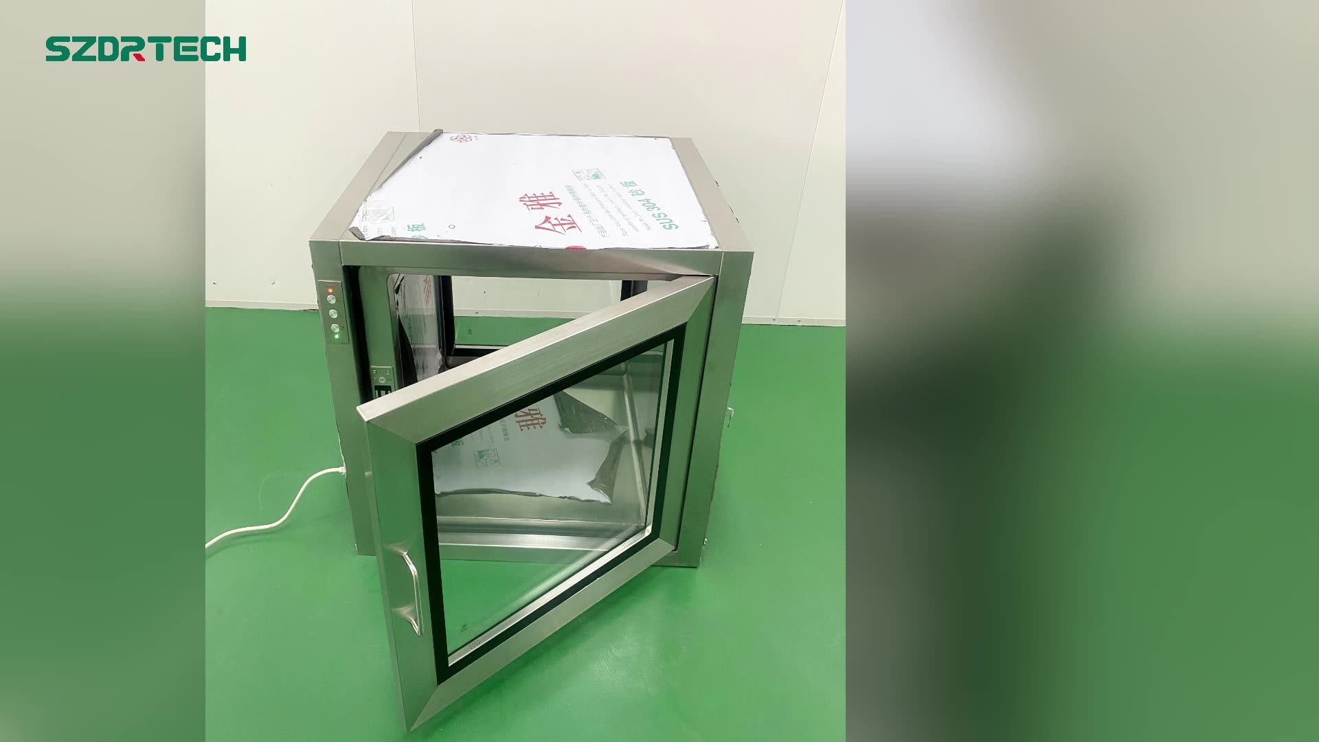 Electronics Assembly Cleanroom Pass Through Box Air Shower Dynamic ...