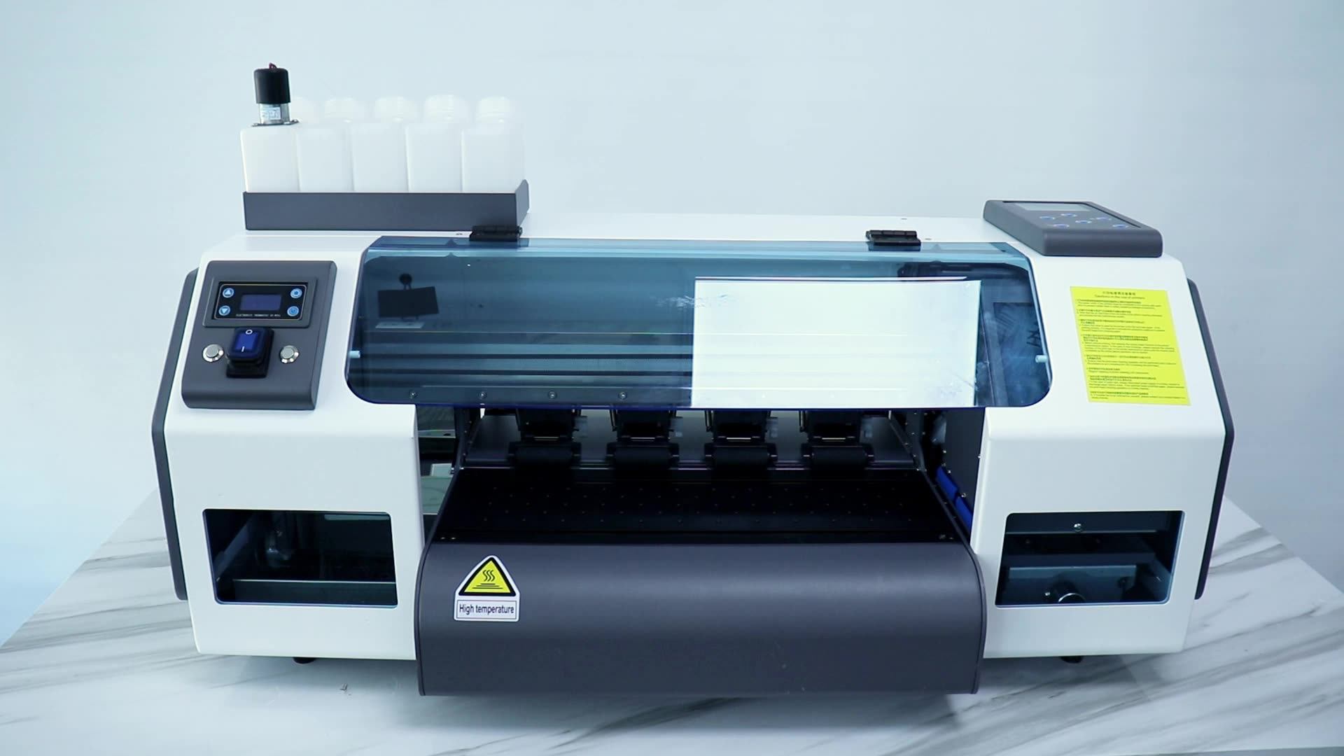 2 Head Xp600 Digital Dtf Printer 30cm A3 Pet Film Offset T-shirt Dtf Printing Machine Shake ...