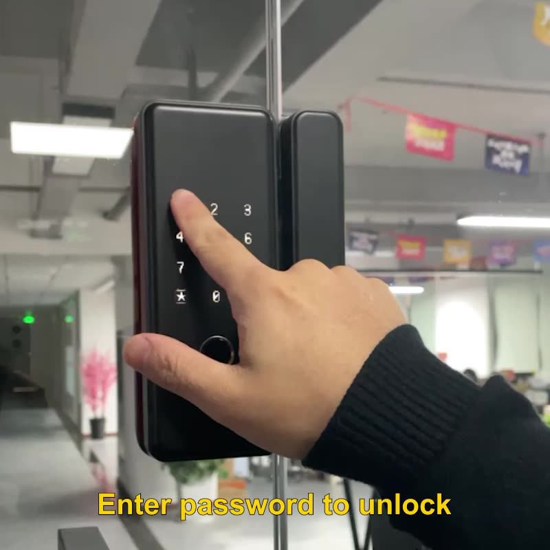 Digital Smart Frameless Electronic Biometric Fingerprint Locks For ...