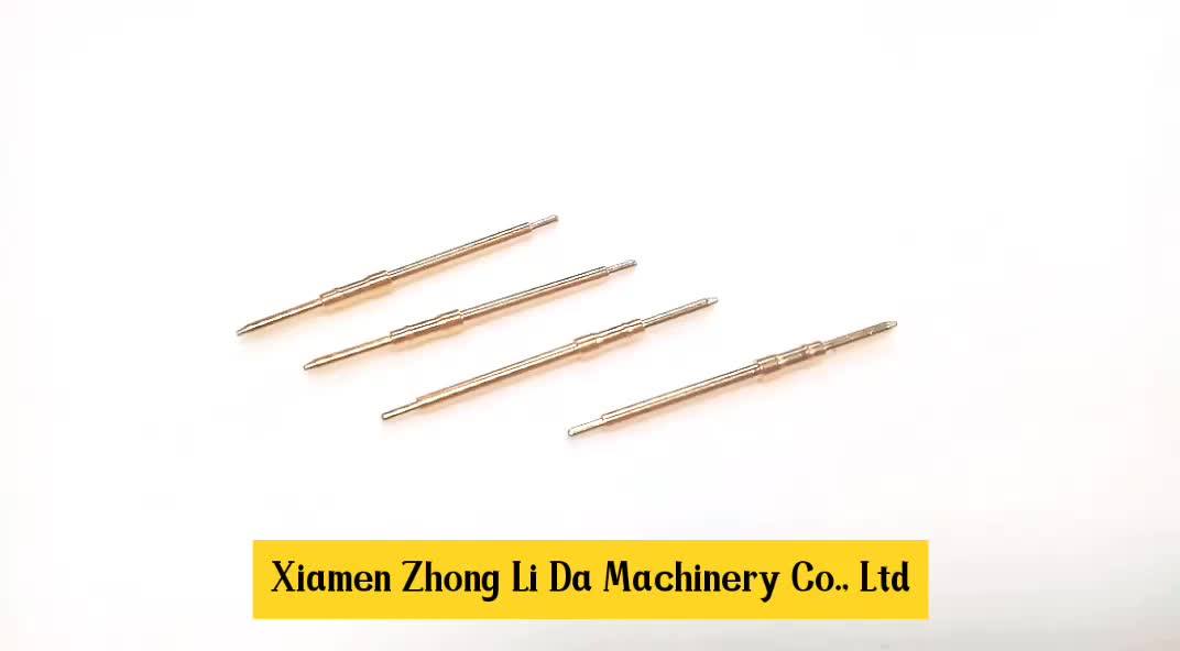 De Aluminio Se Volvió Ejes Resorte Pogo Pin Conector Del Eje Manga Y ...