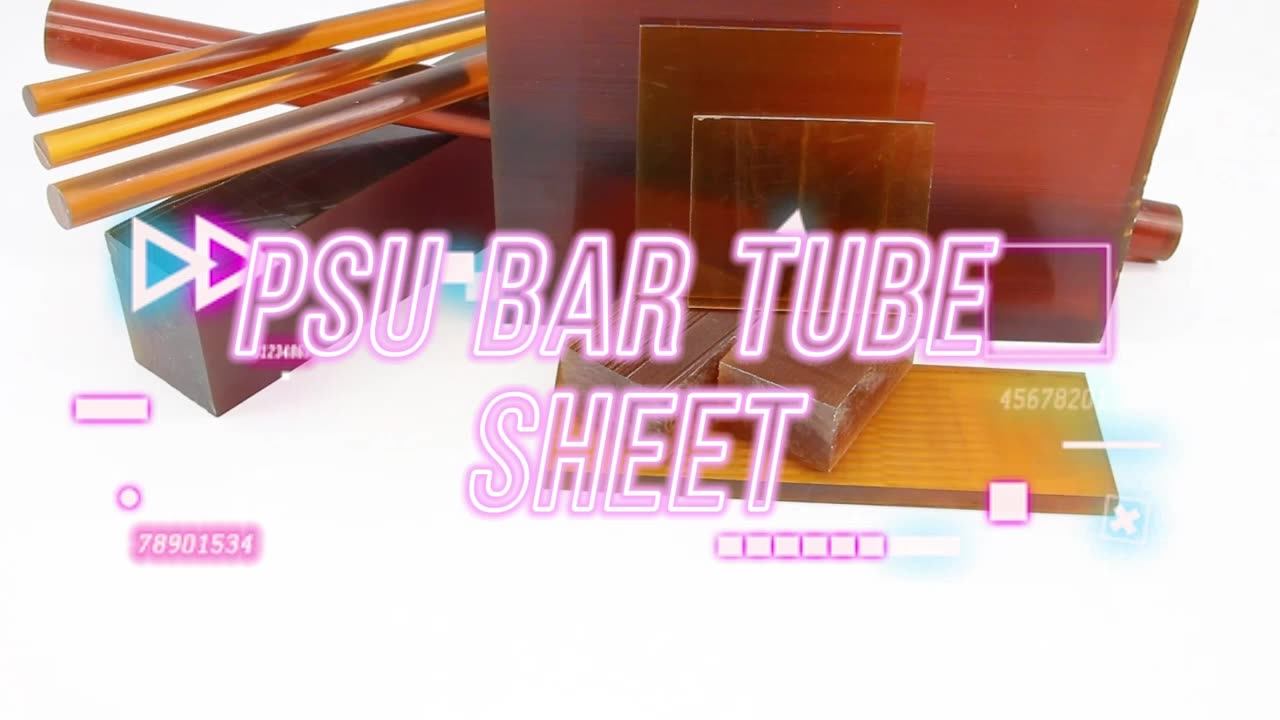 High Quality Long Lived Psu Material Plastic Plate Amber Ppsu Sheet ...