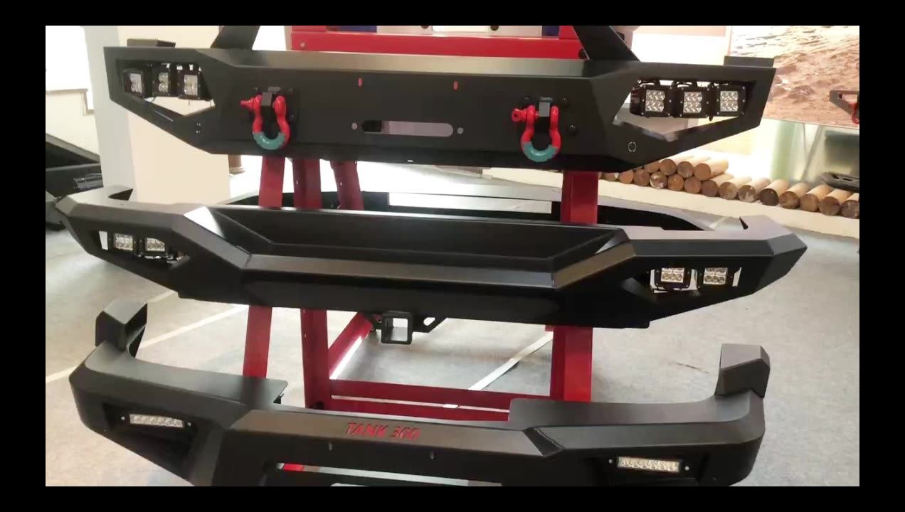 Offroad Car Bumper 4x4 Exterior Accessories For Ford Ranger T9 Front ...