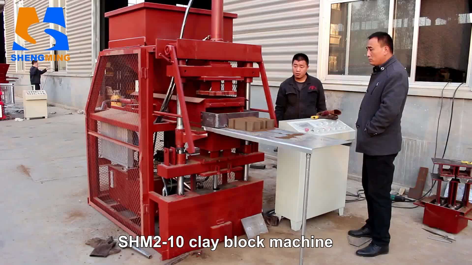 Hot Sale Hydraulic Interlocking Red Soil Earth Brick Making Machine ...