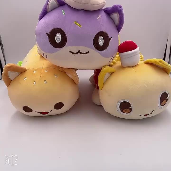 9.8inch Aphmau Plush Meemeow Sugar Skull Cat Plush Custom Lovely Small ...