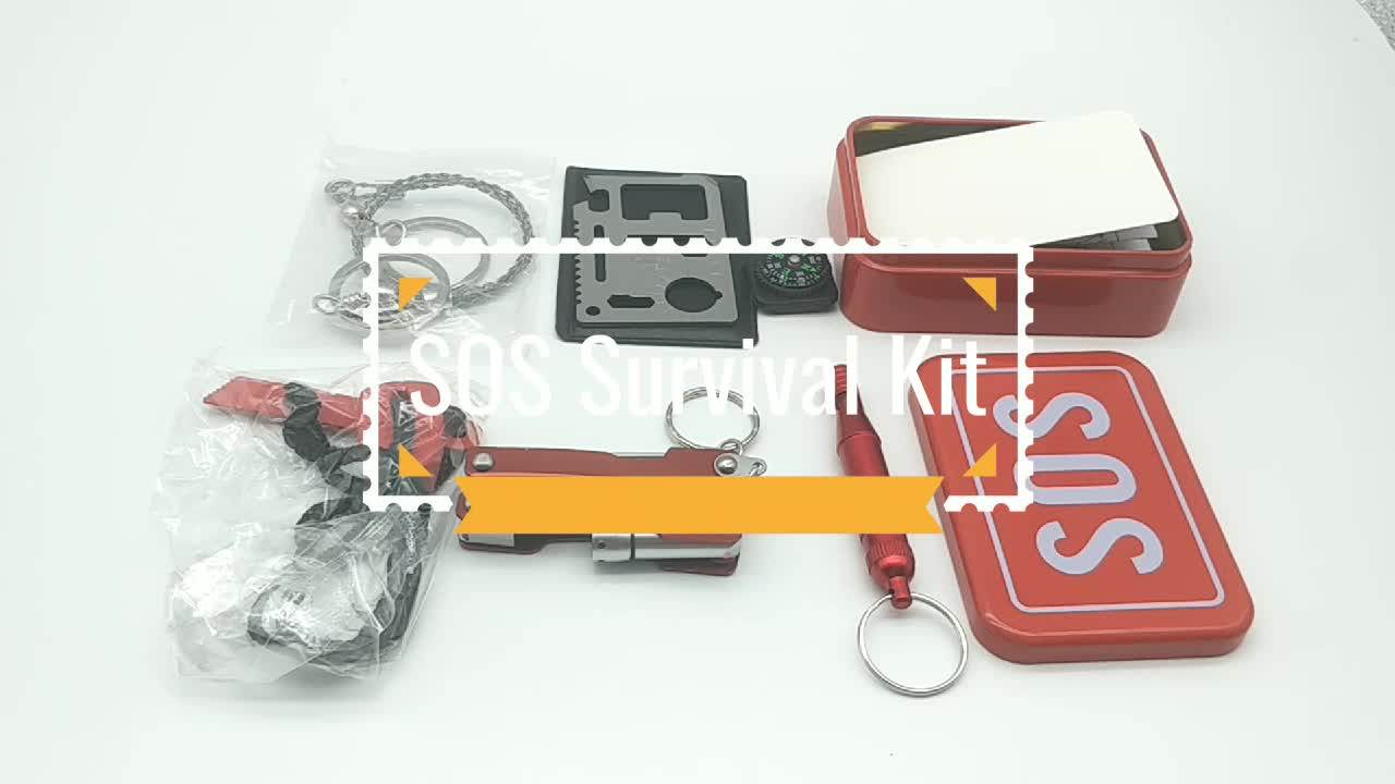 Multi-tool Sos Kits Outdoor Survival Kit Self-help Rescue Equipment Box ...