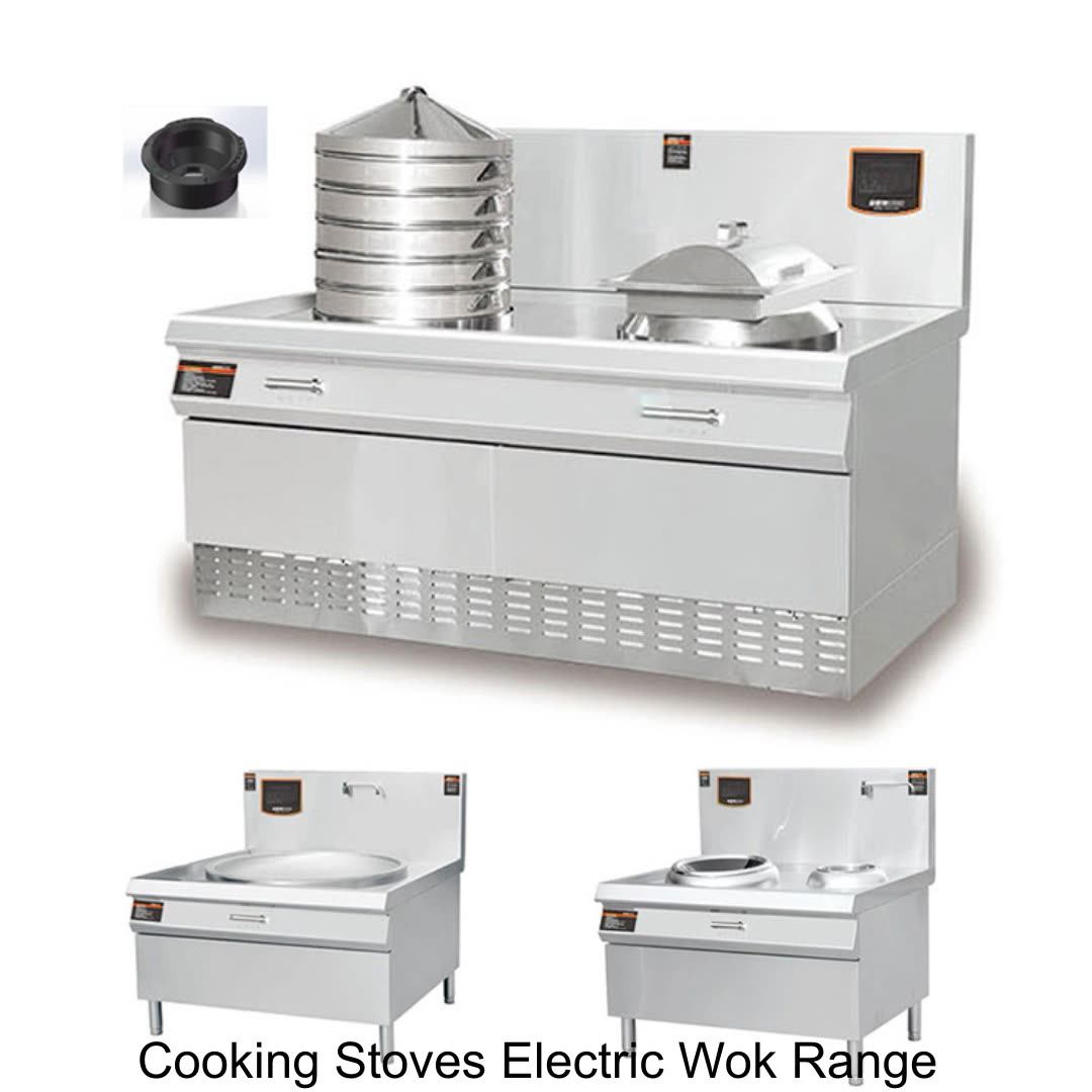 Modern Commercial Kitchen Equipment Cooking Stoves Electric Wok Series ...