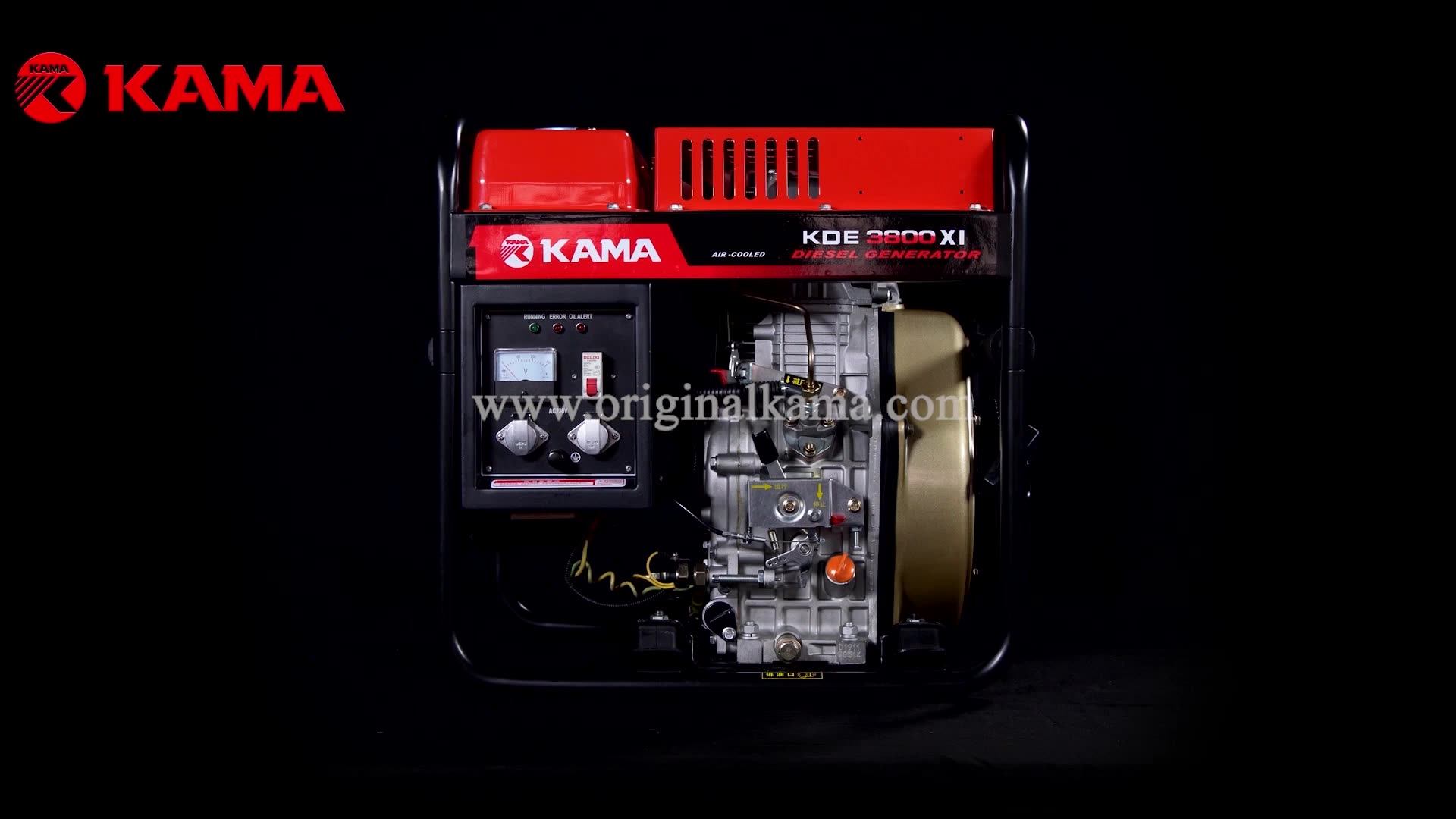 Kama Digital Generator Set Diesel 3kw Genset - Buy Kama Generator,3kw ...