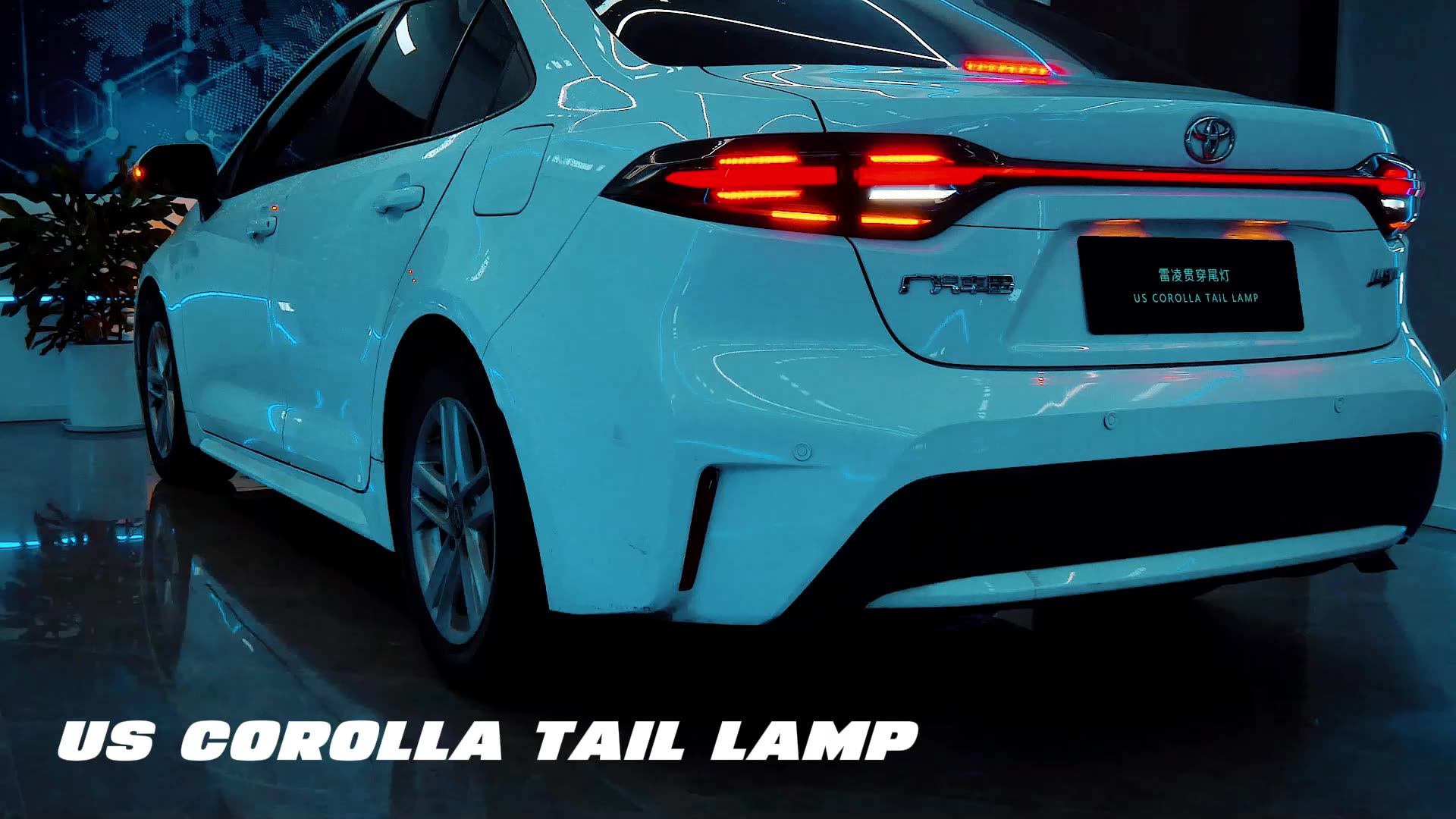 Hosi Led Tail Lamp For Toyota Us Corolla/levin 2019-2023 Tail Lights ...