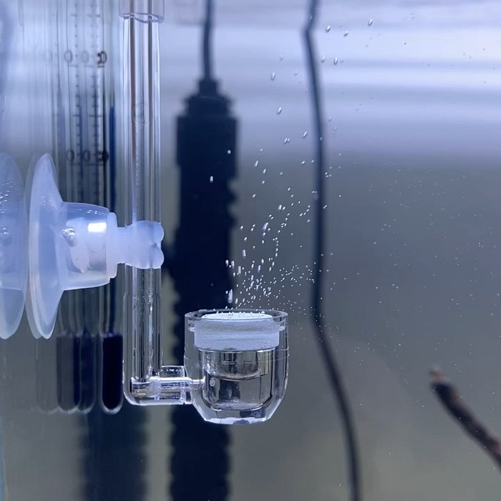 Acrylic Co2 Diffuser Atomizer Bubble Counter For Aquarium Plants Mini ...