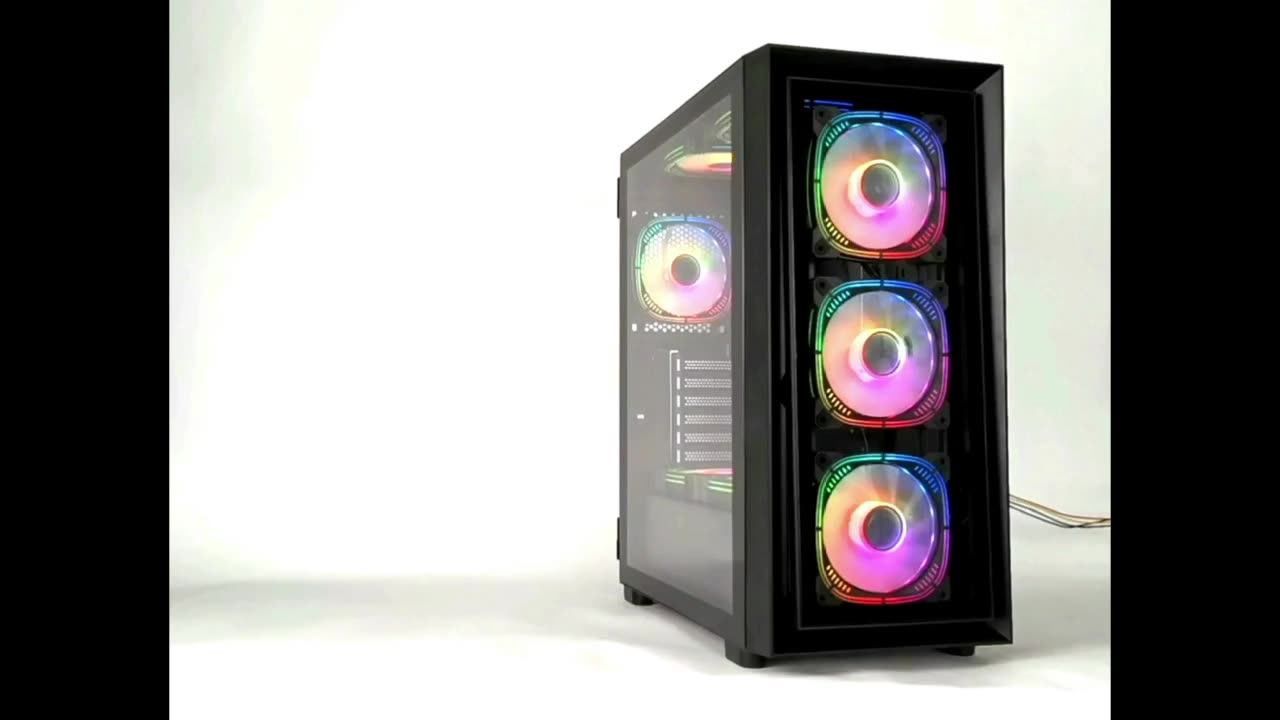 Sate(k51)most Popular Full Tower Glass Pc Case Computer Box For Pc With ...