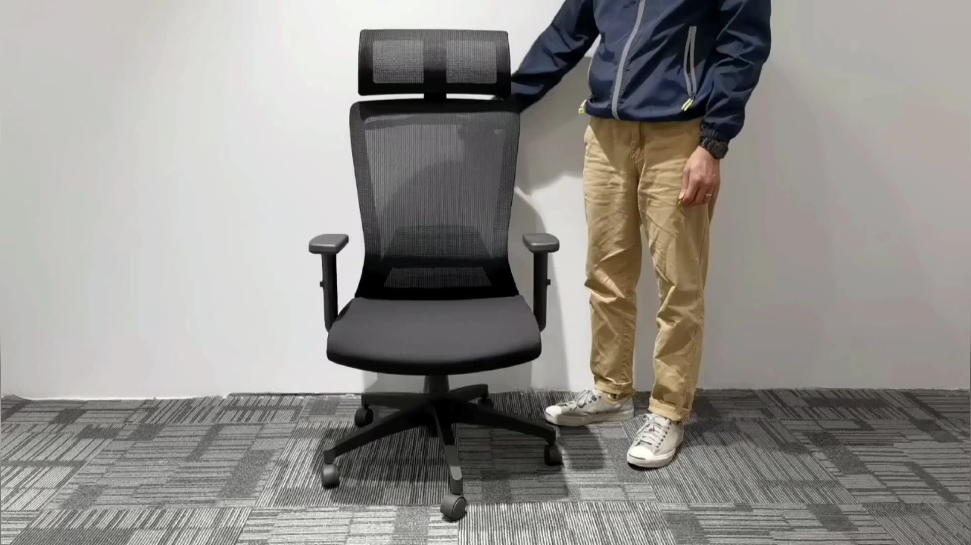 Modern Luxury Ergonomic Computer Chair Executive Swivel Mesh Office ...