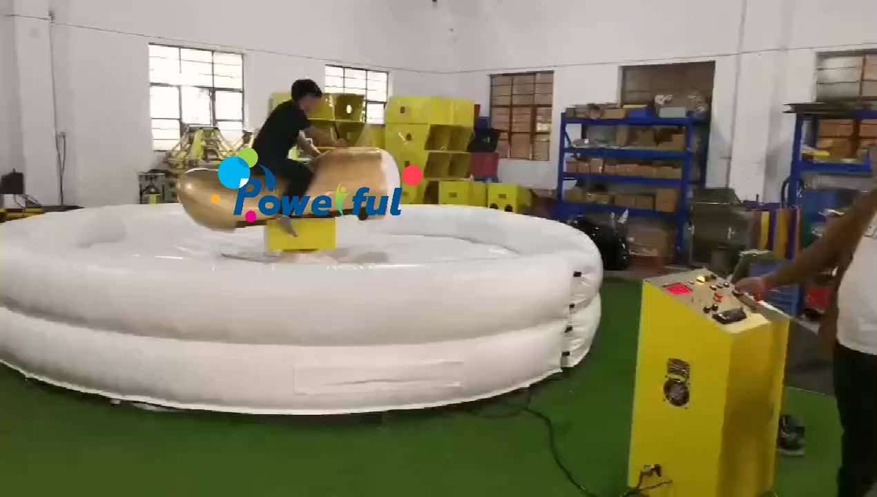 Cheap Inflatable Rodeo Mechanical Bull Riding/bucking Bronco Bull ...
