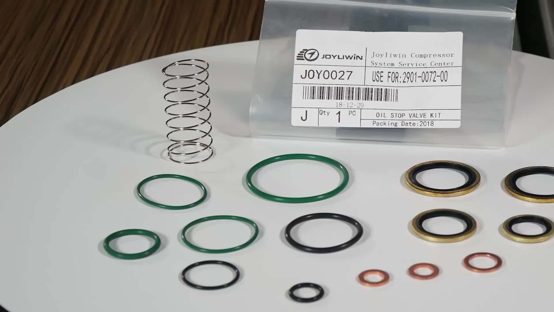 Hot Selling Joy 2901007200 Oil Stop Valve Kit For Atlas Copco Air ...