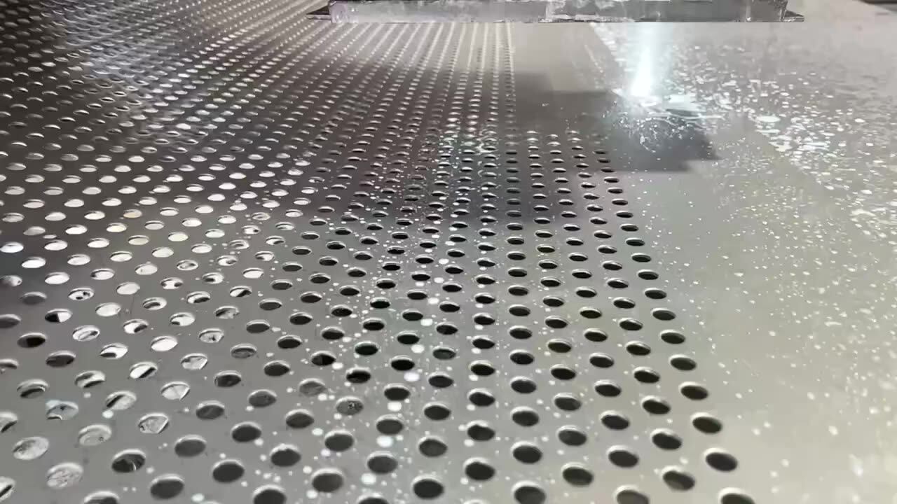 A36 Galvanized Perforated Sheet Perforated Steel Plate 2.0mm Thickness ...