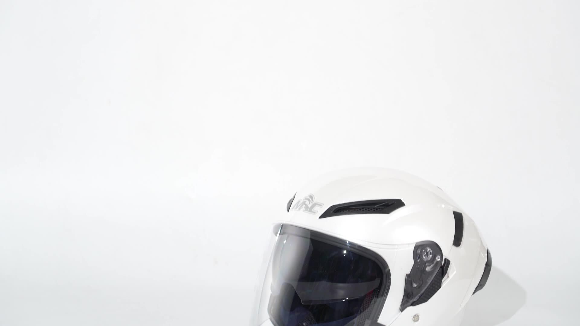 Ece R22.05 Double Visor Adult Four Season Open Face 3/4 Motorcycle ...