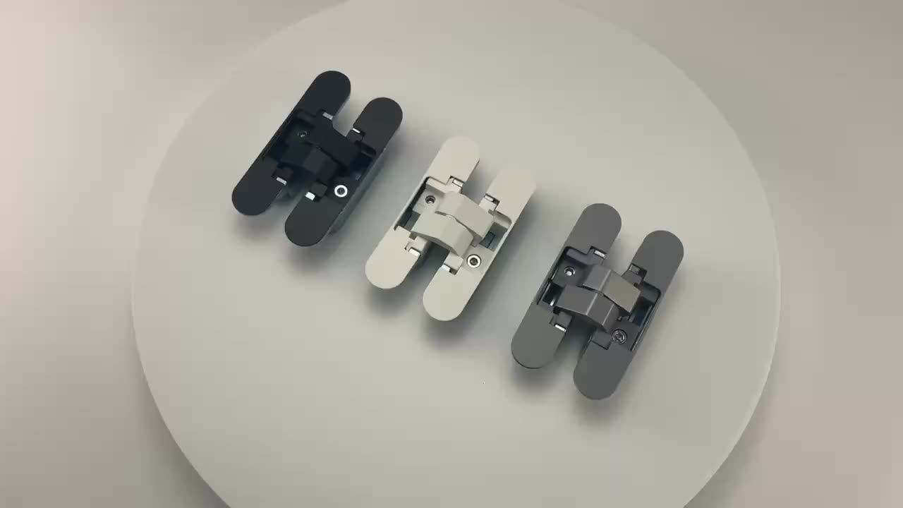 Ge35x Hidden Door Hinges Invisible Heavy Duty Adjustable 180 Degree ...