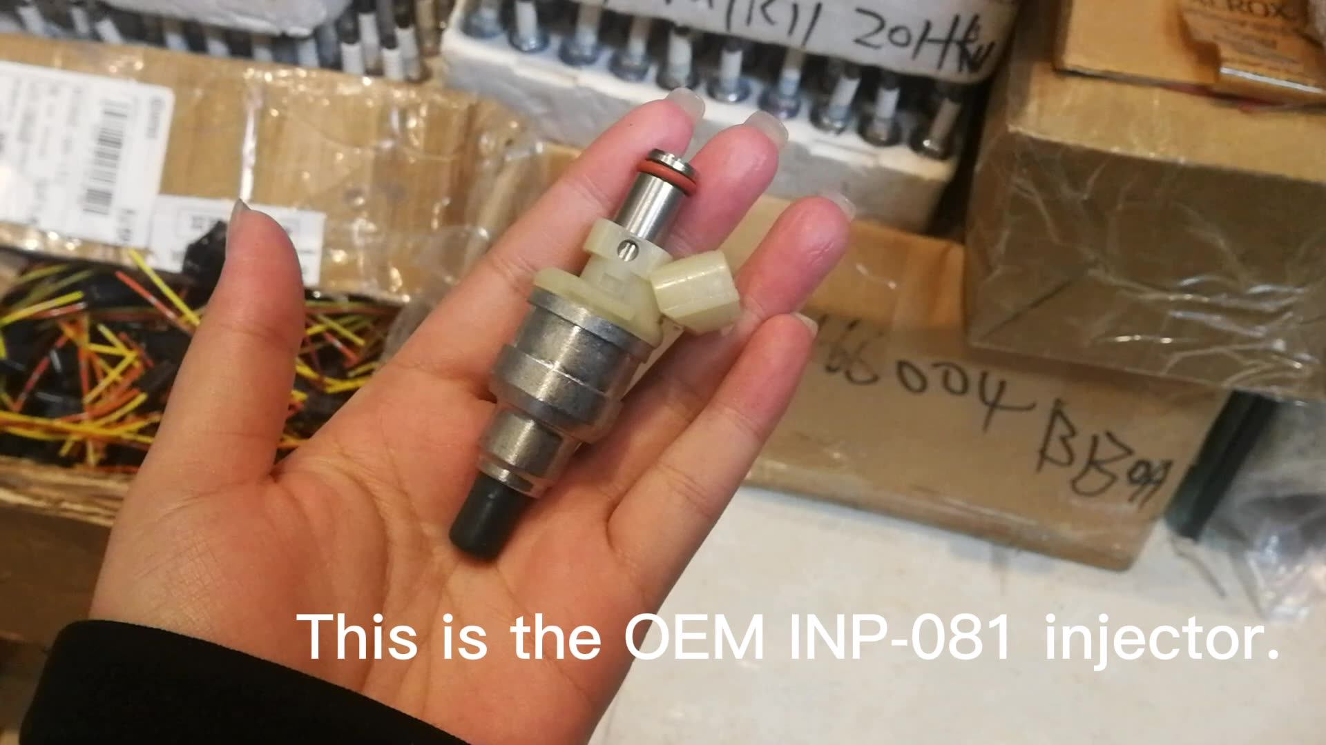 Defus Hot Sale Fuel Injector Nozzle Oem Inp-081 F2g8-13-250 For Mazd ...