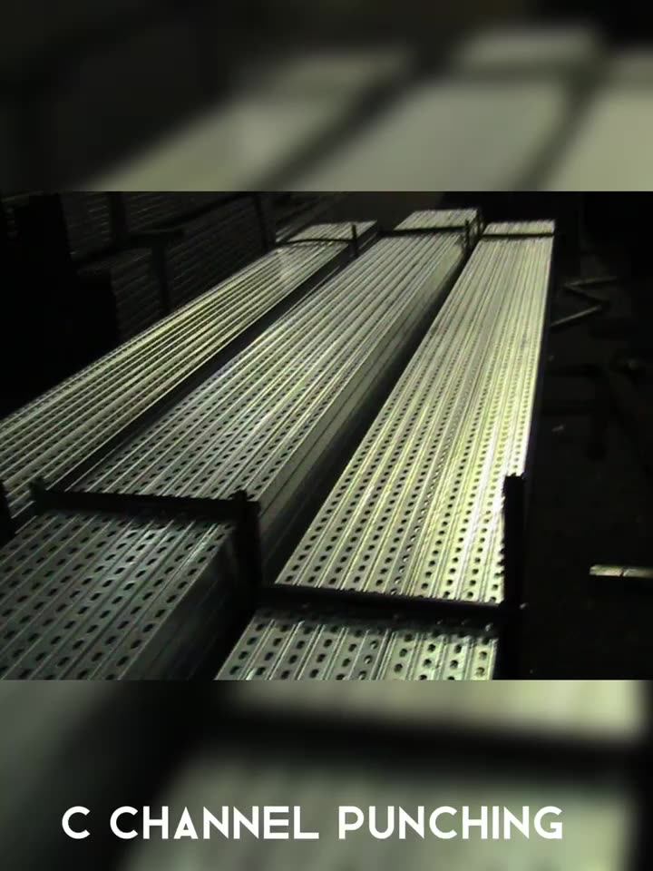 Unistrut Galvanized Rail Channel Galvanized Steel C Profile Stainless ...