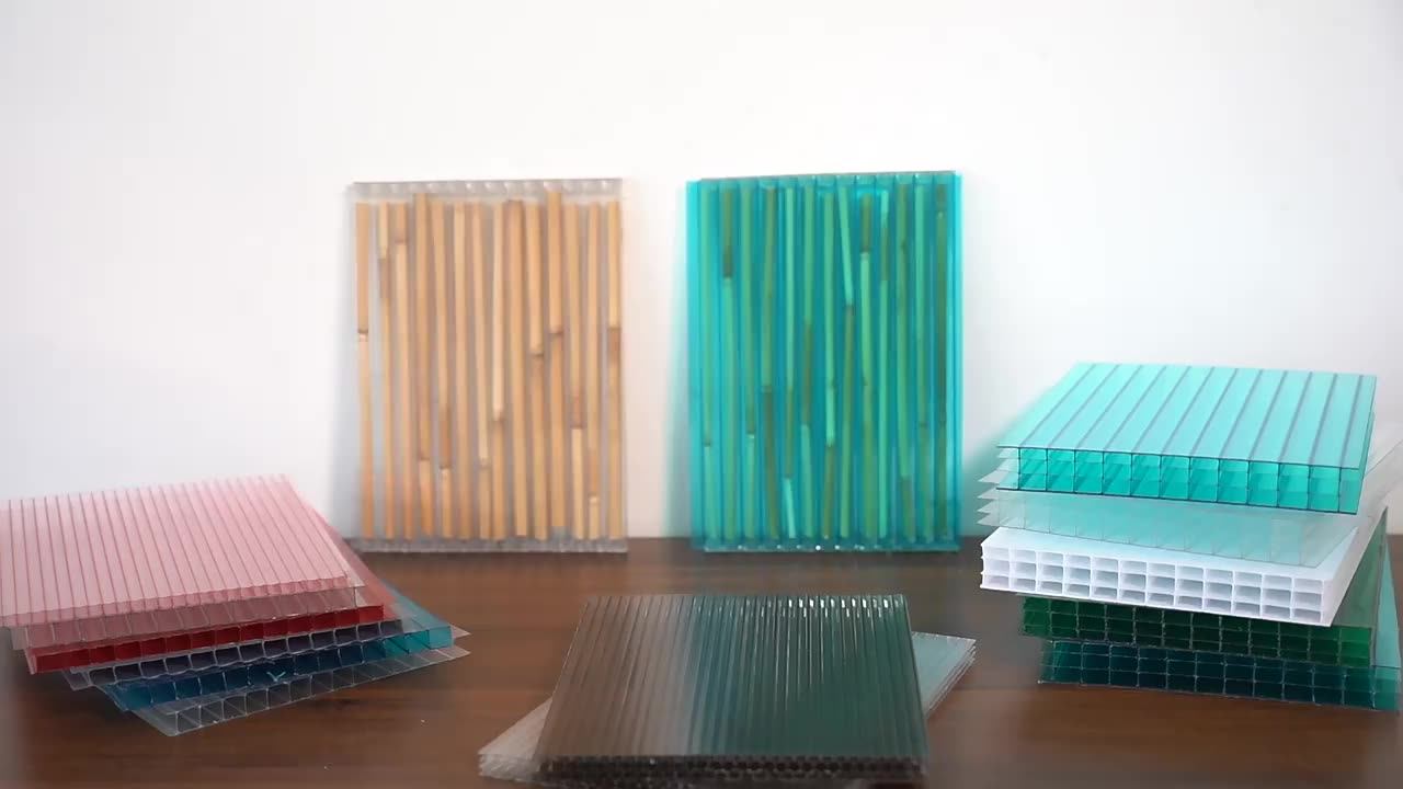 Free Samples Clear Anti-uv 4 X 8 6mm Polycarbonate Greenhouse Panels ...