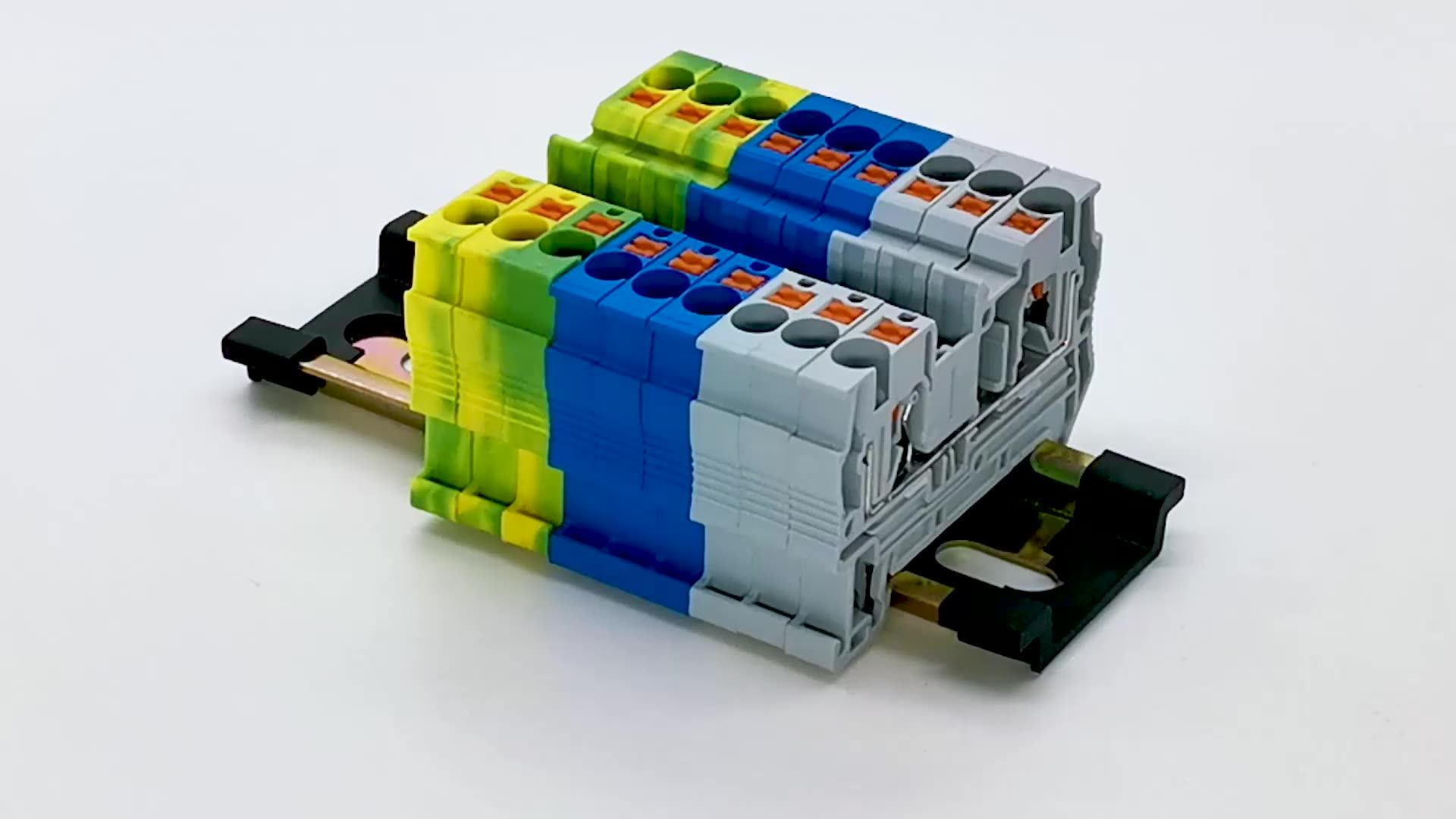 Pt4 Quick Wiring Arrangement Push-in Feed Through Terminal Blocks Din ...