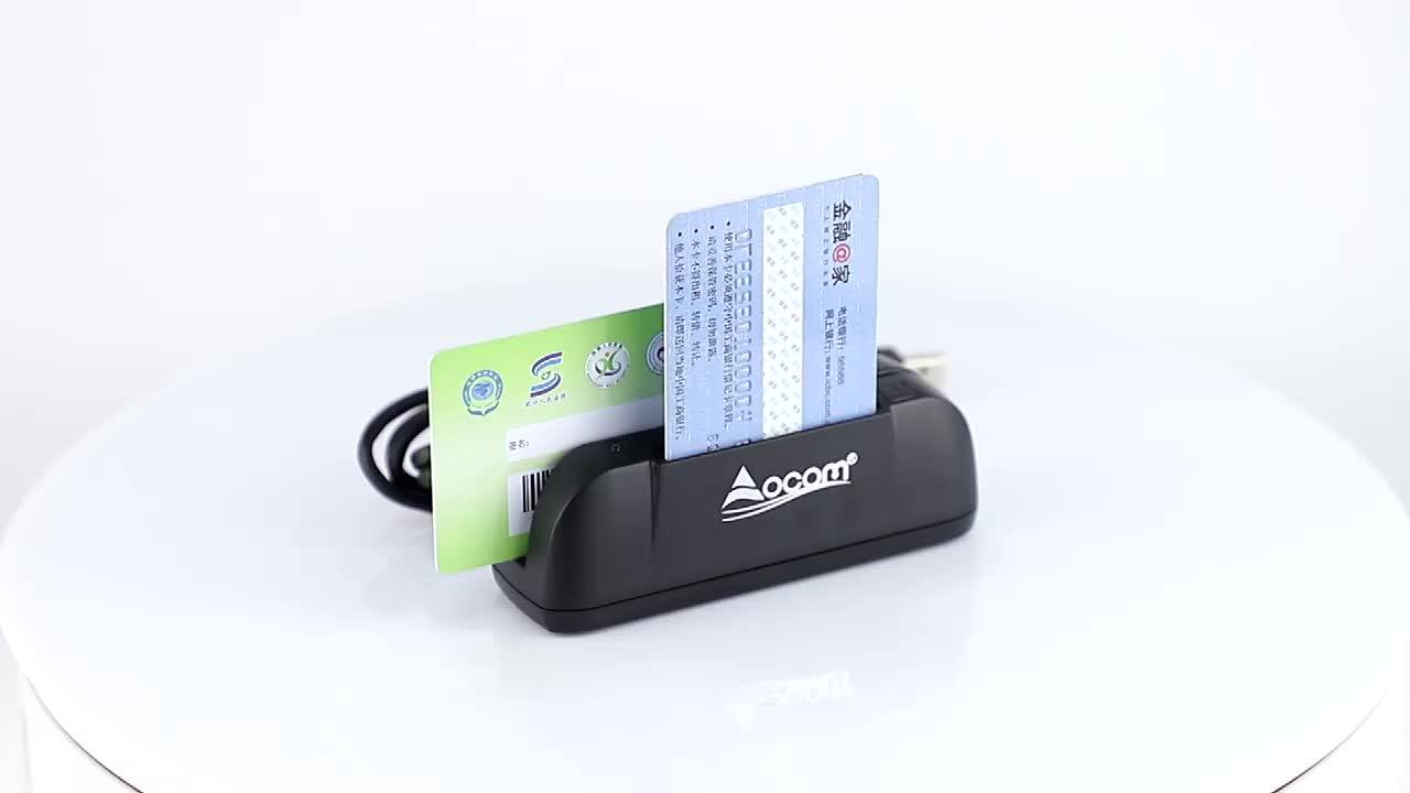 Mini Usb 3 Tracks Multi Msr Plus Ic Chip Combo Card Reader - Buy ...