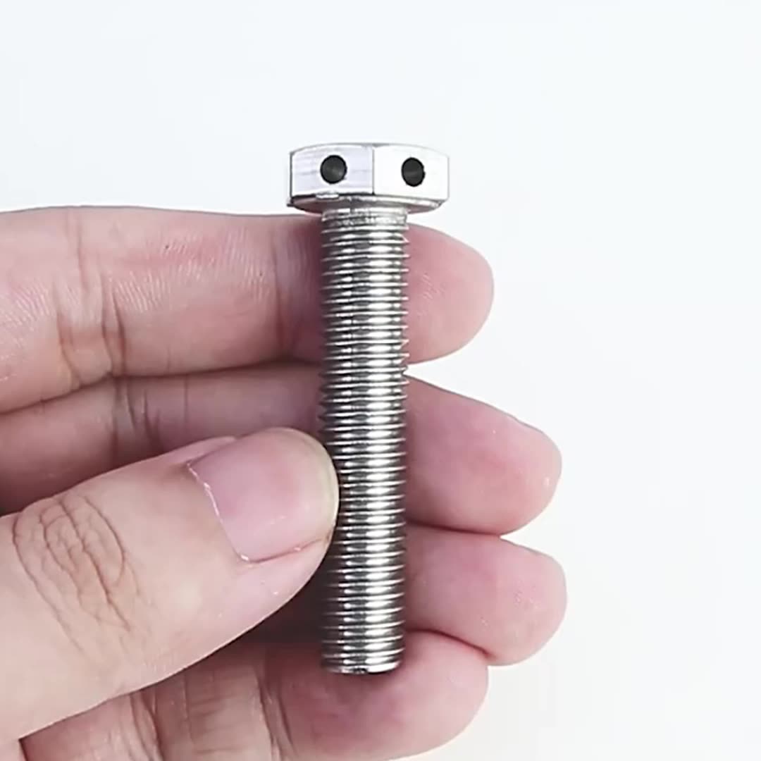 304 Stainless Steel Head Perforated Outer Hexagonal Screws M6m8 - Buy Grade 12.9 Hex Head Bolt ...