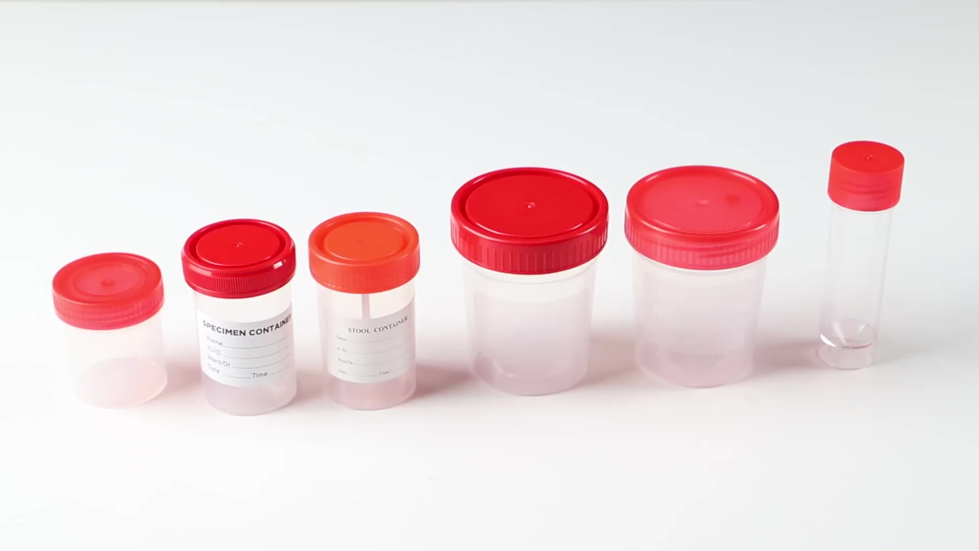 30ml 40ml 60ml 100ml 120ml Stool Specimen Container Or Sample Urine Cup - Buy Disposable Plastic ...