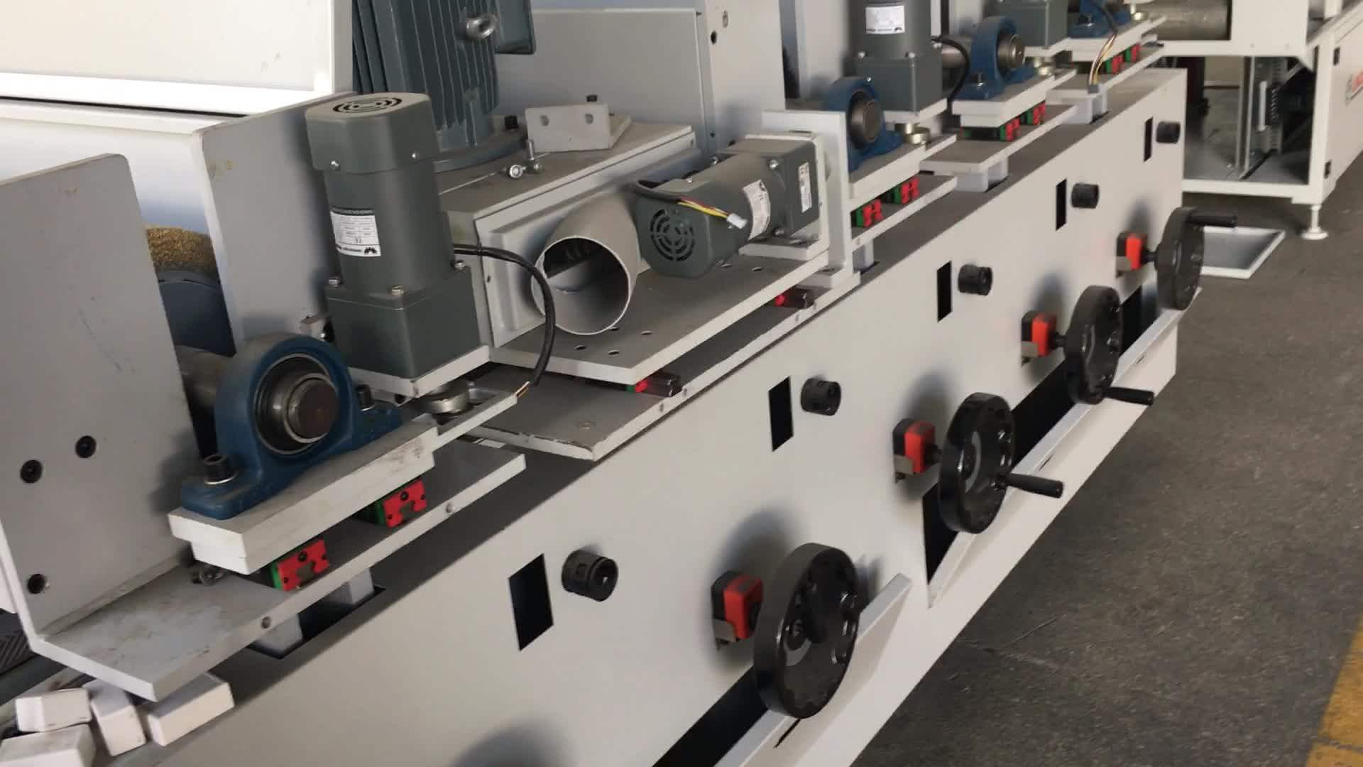 Woodworking Wire Brush Machine For Flat Wood Board - Buy Wire Brush ...