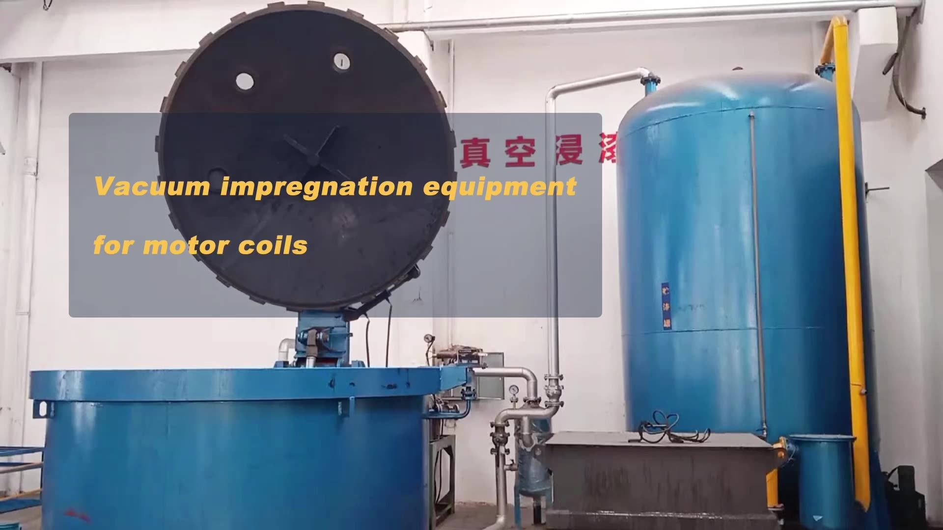 Factory Supply Motor Winding Vpi Treatment System Process Plant Vacuum ...