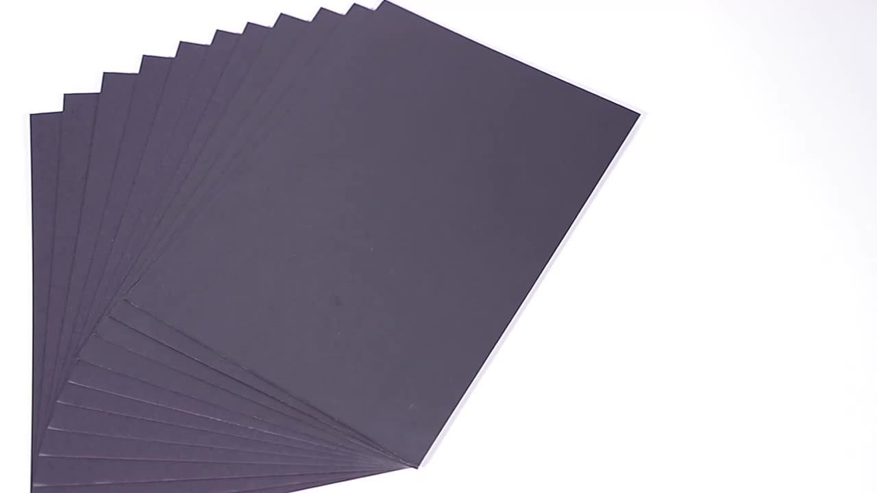 Grade Aa Black Card Board/ Black Paper Board For Packaging - Buy Black ...