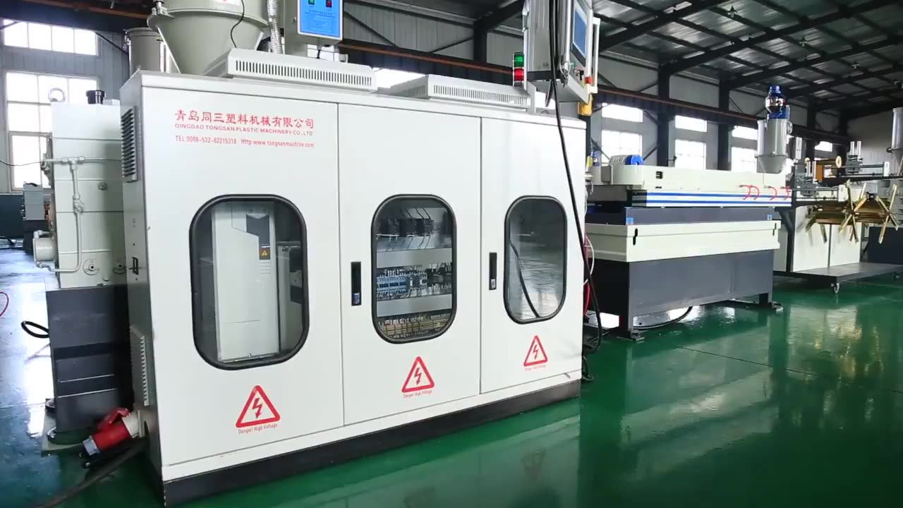 Electric Flexible Corrugated Conduit Pipe Production Line Pe Pp Pvc ...