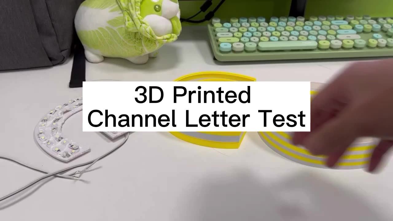Mingda Manufacturers Supply 3d Printing Advertising Luminous Letter ...
