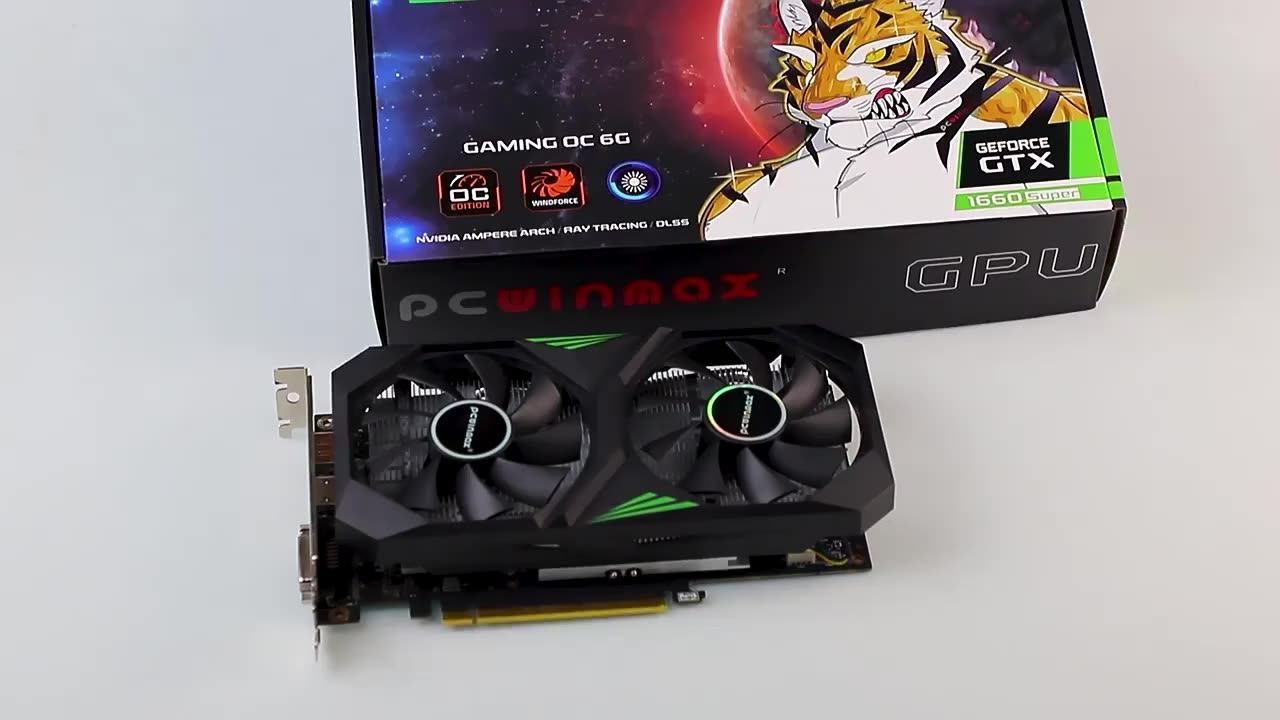PCWINMAX Geforce GTX 1660 Super GTX 1660 Ti Gaming Graphic Card