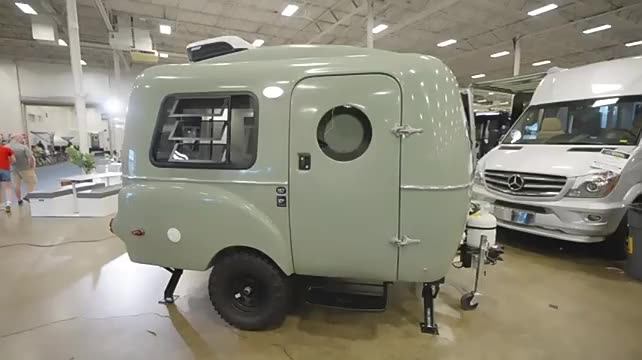 2024 New Camper Trailer Caravans 1-4 Person Travel Trailer With ...