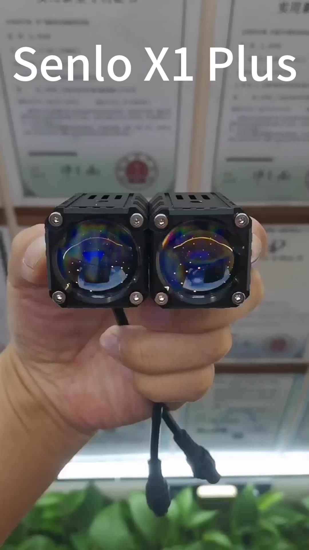 Senlo X1 Plus 50w Blue Lens Dual Color Led Headlights Motorcycle ...