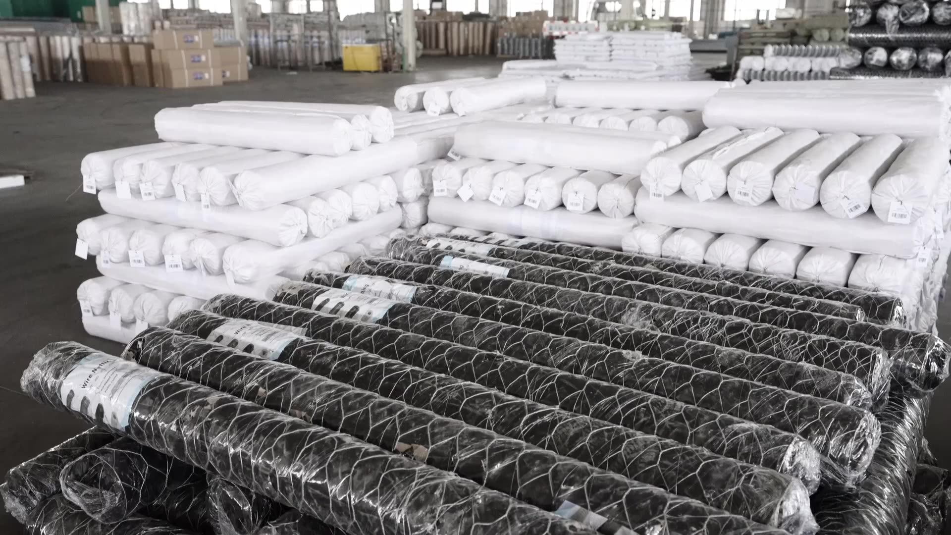 Factory Direct Supply Hexagonal Plastic Green Coated Wire Mesh For ...