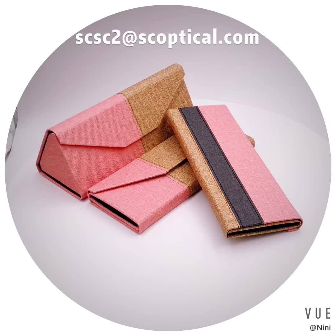 Security Glasses Slim Magnetic Foldable Handmade Triangle Cute ...