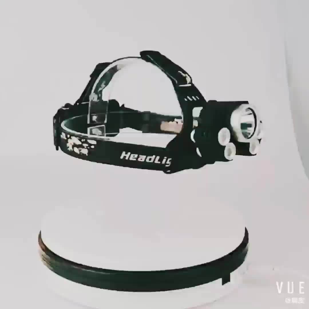 18650 Lithium Ion Battery Waterproof Headlamp Led Coon Hunting Light ...