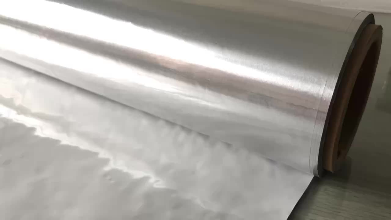 Reflective Silver Film Mylar Pe Coated Aluminum Foil Met Pet Lamination ...