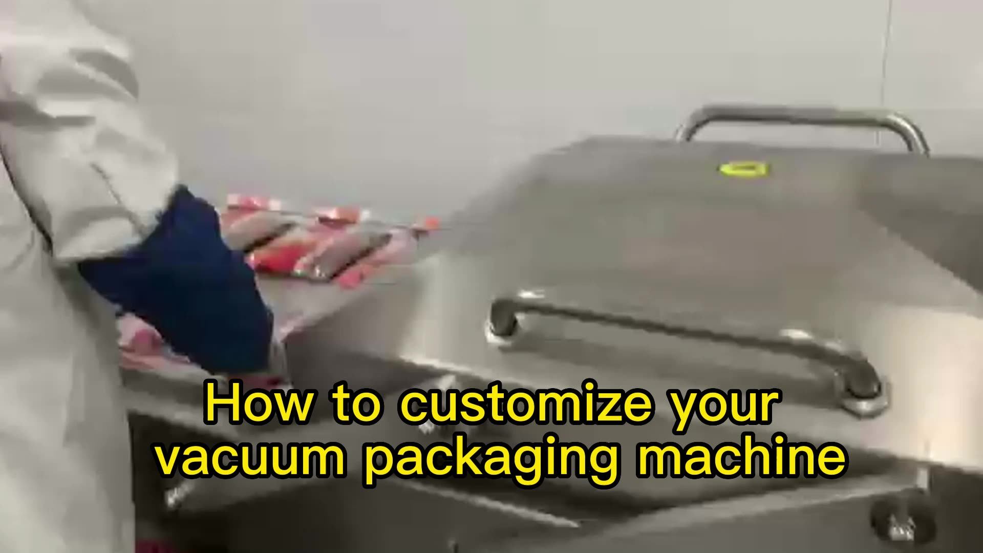 Double-chamber Commercial Vacuum Machine Food Packaging Rice Vaccum Sealer Food Machine Sealing ...