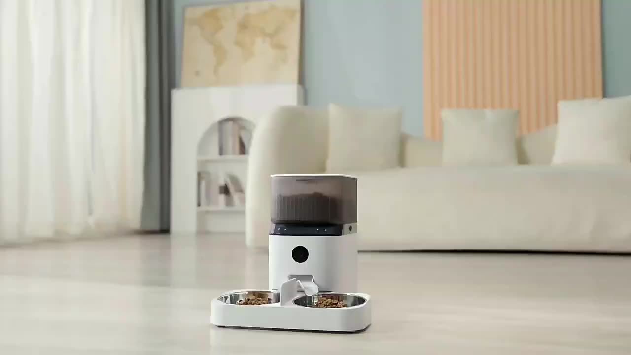 Tuya Dog Cat Smart Pet Feeder Wifi Mobile Phone App Remote Control ...