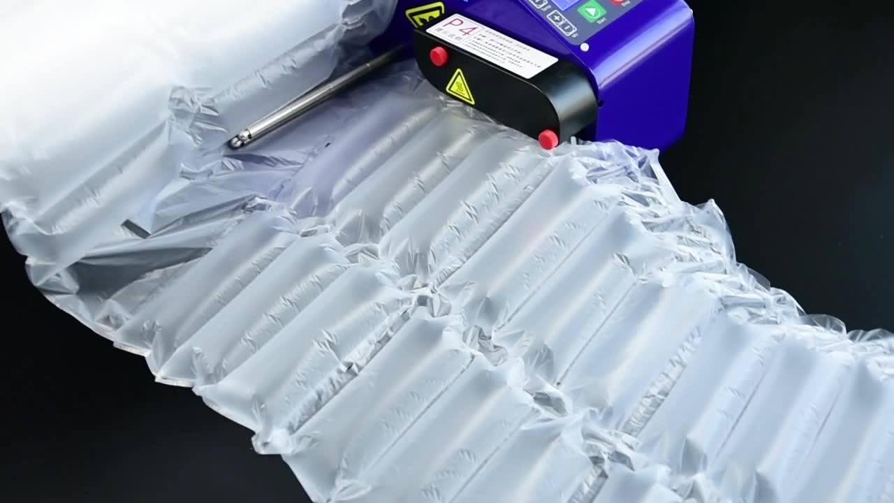 Shock Resistant Cushioning Material Packing Bags Inflatable Air Column ...
