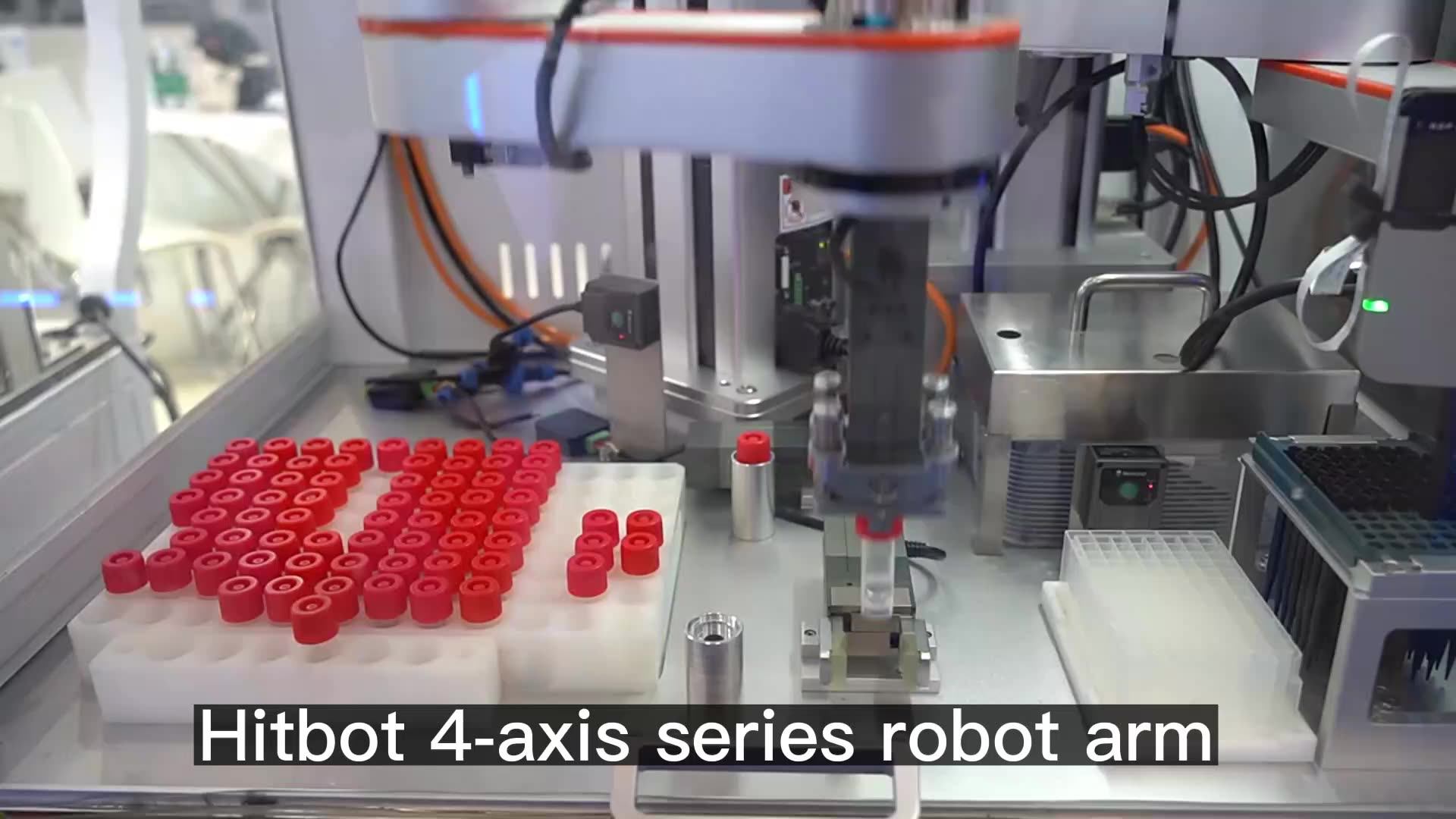 Industrial Gantry Robot Arm Hitbot 4-axis Robotics Arm 4160 Server ...