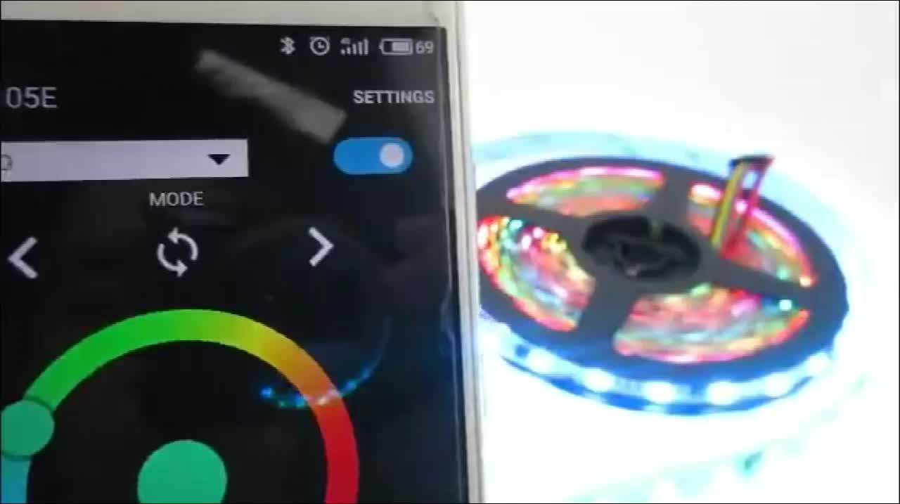 Double Signal Wire Dc12v Waterproof/no Waterproof Digital Ws2818 Rgb ...