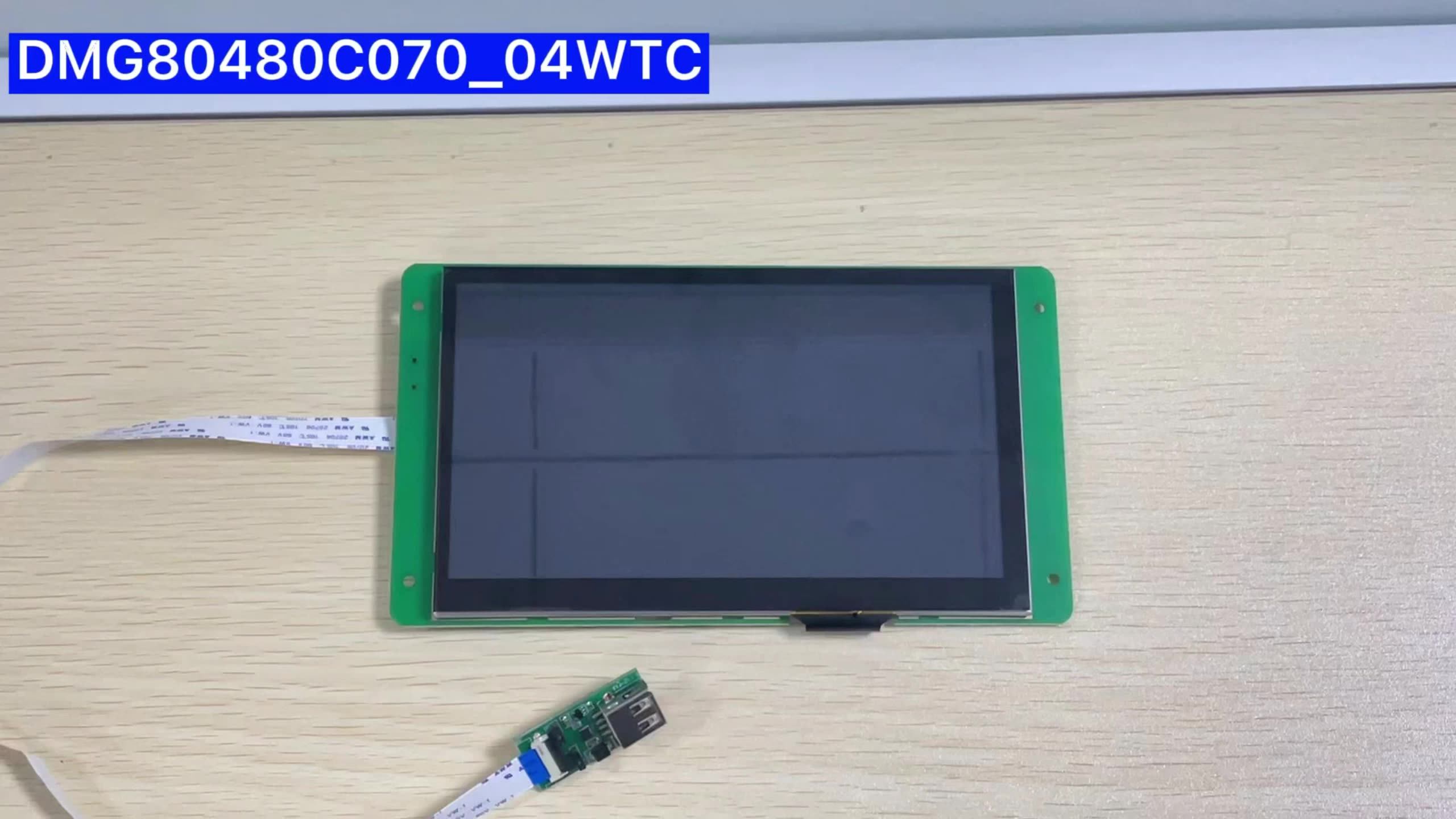 New Arrival Dwin 7 Inch Display Lcd Panel 800*480 Hmi Screen Uart Tft ...