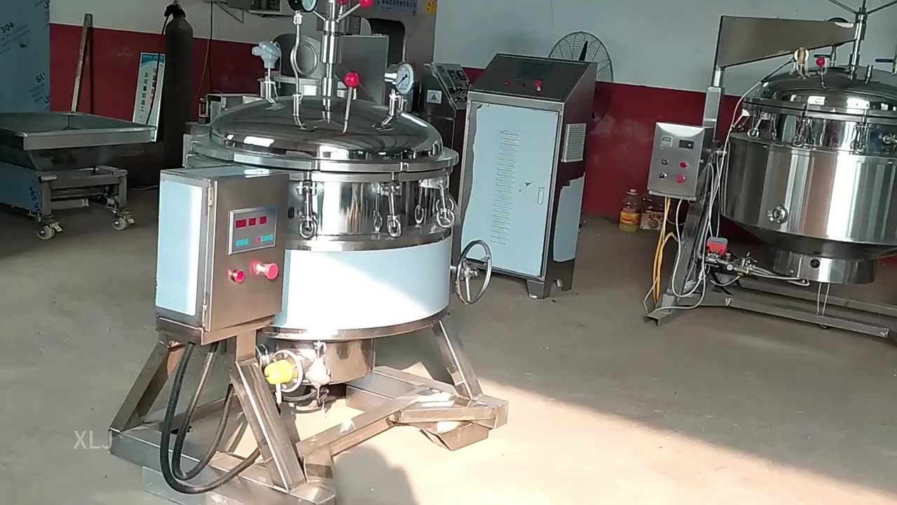 Electrical Heating Stainless Steel 300 Liters High Pressure Cooker High ...