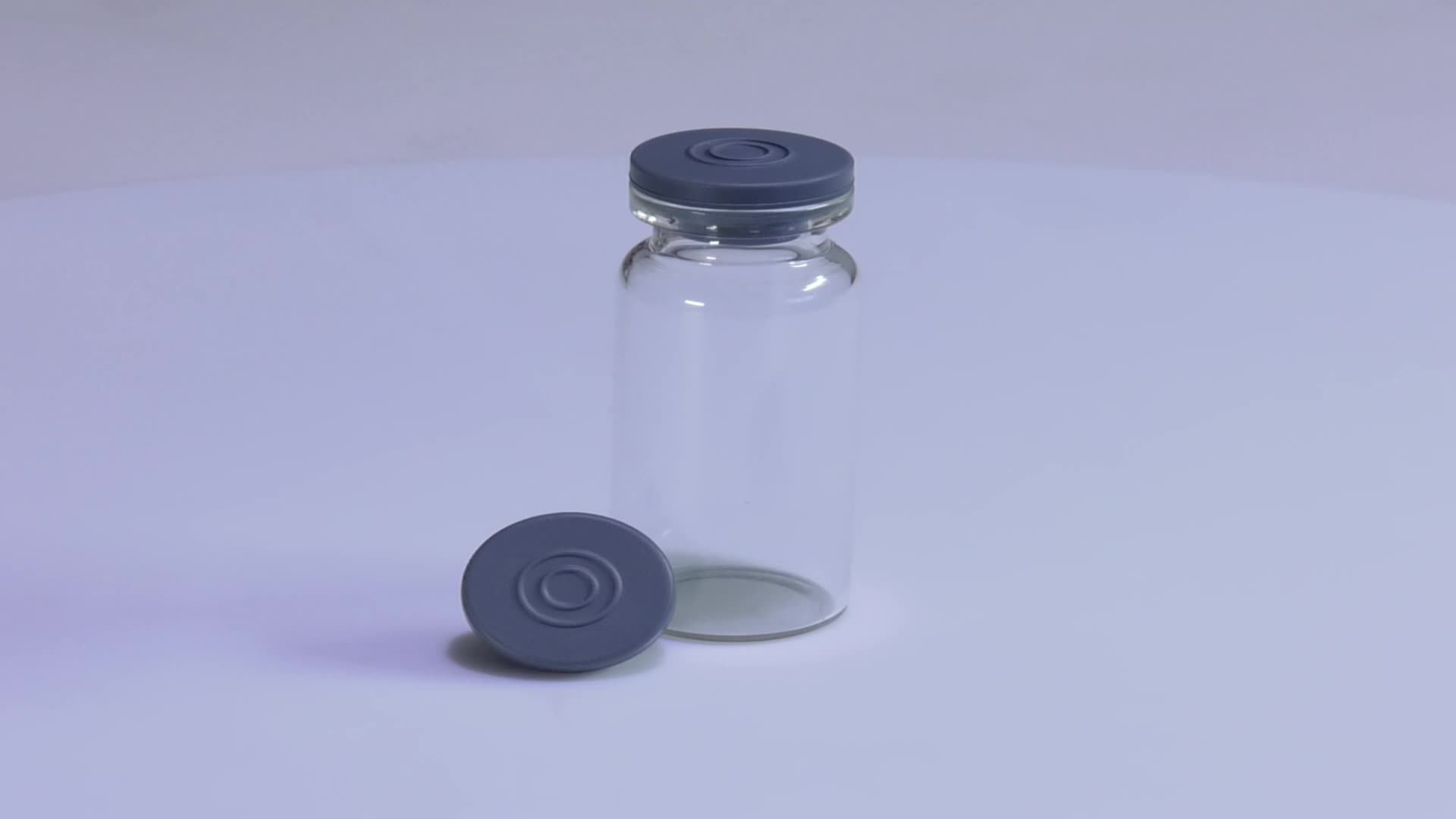 Neutral Borosilicate Pharmaceutical Clear Empty Injection Glass Vials ...