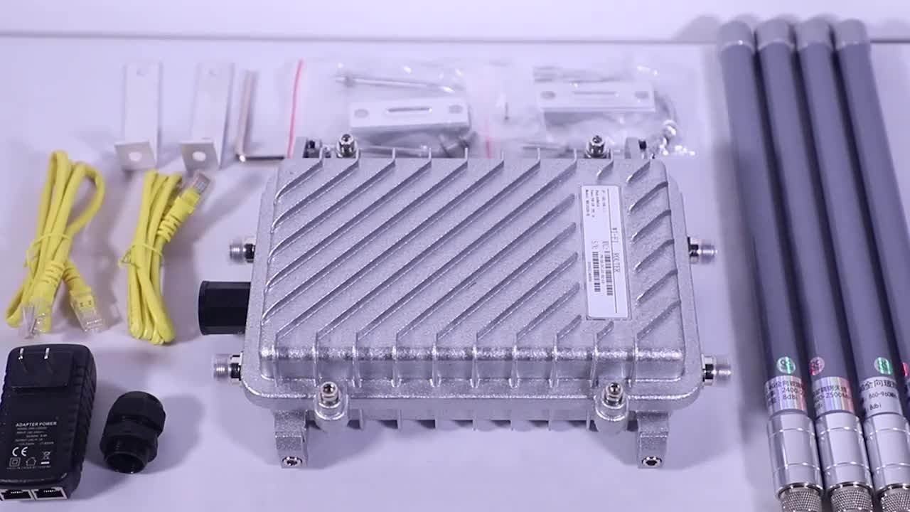 Outdoor Long Rang Wireless 4g Wifi Router Rj45 Lan Waterproof Ip67 ...