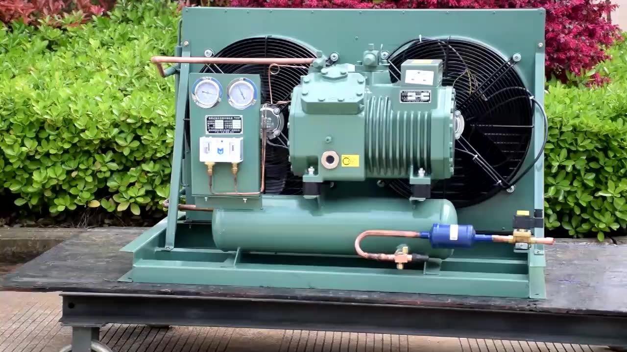 Compressor Condensador,50hz 60hz 220v 380v 440v 480v R404a R22 5hp ...