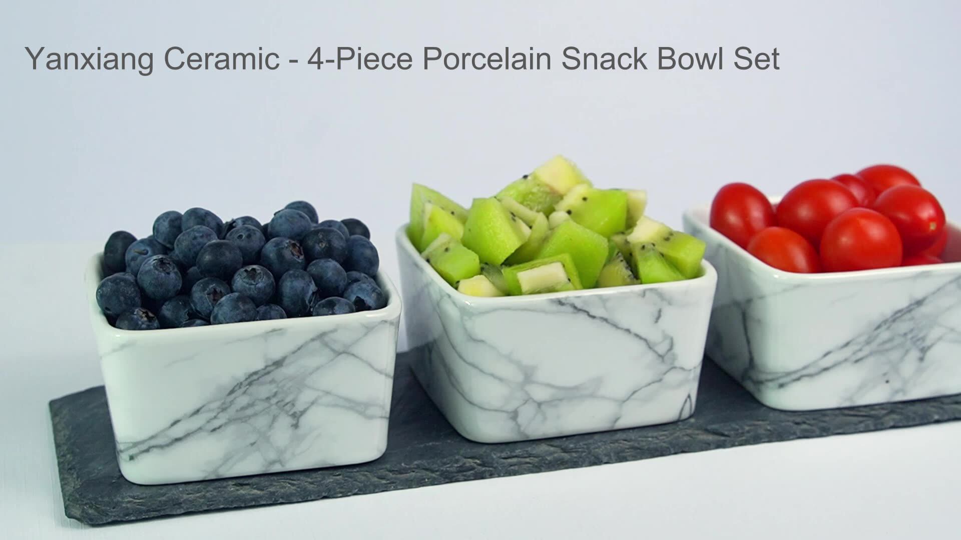 Natural Black Slate Tray Round Appetiser Gift Set Tapas Serving Dish ...